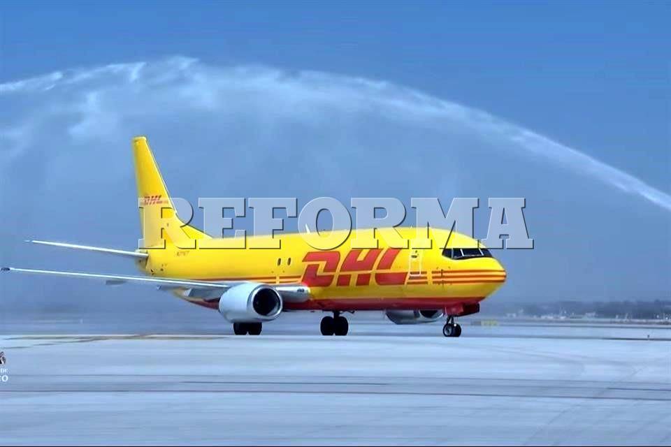 AIFA recibe al primer avión de carga