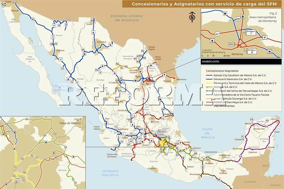 Decreta AMLO siete rutas de trenes para pasajeros
