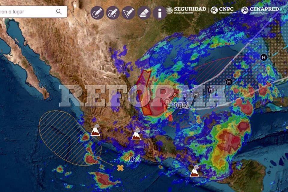 Activan alerta azul en tres estados por tormenta 'Milton'